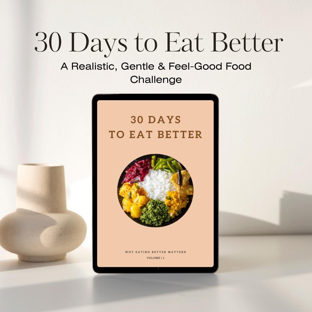 30-day Healthy Eating Challenge - Digital Wellness Guide - PDF E-book ...