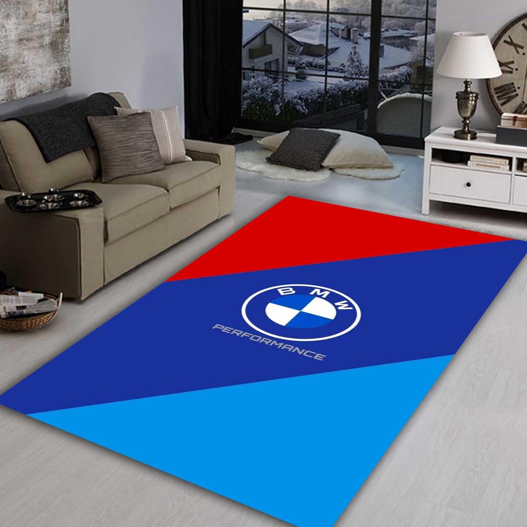 BMW Rug, Car Rug, Car Logo Rug, Aesthetic Car Rug, Exotic Logo Rug ...