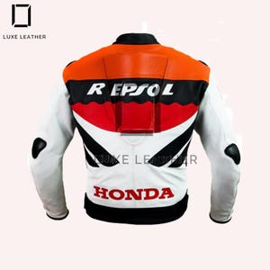 New Honda Repsol Gplus Motorbike Riding Jacket -moto GP Motorcycle ...