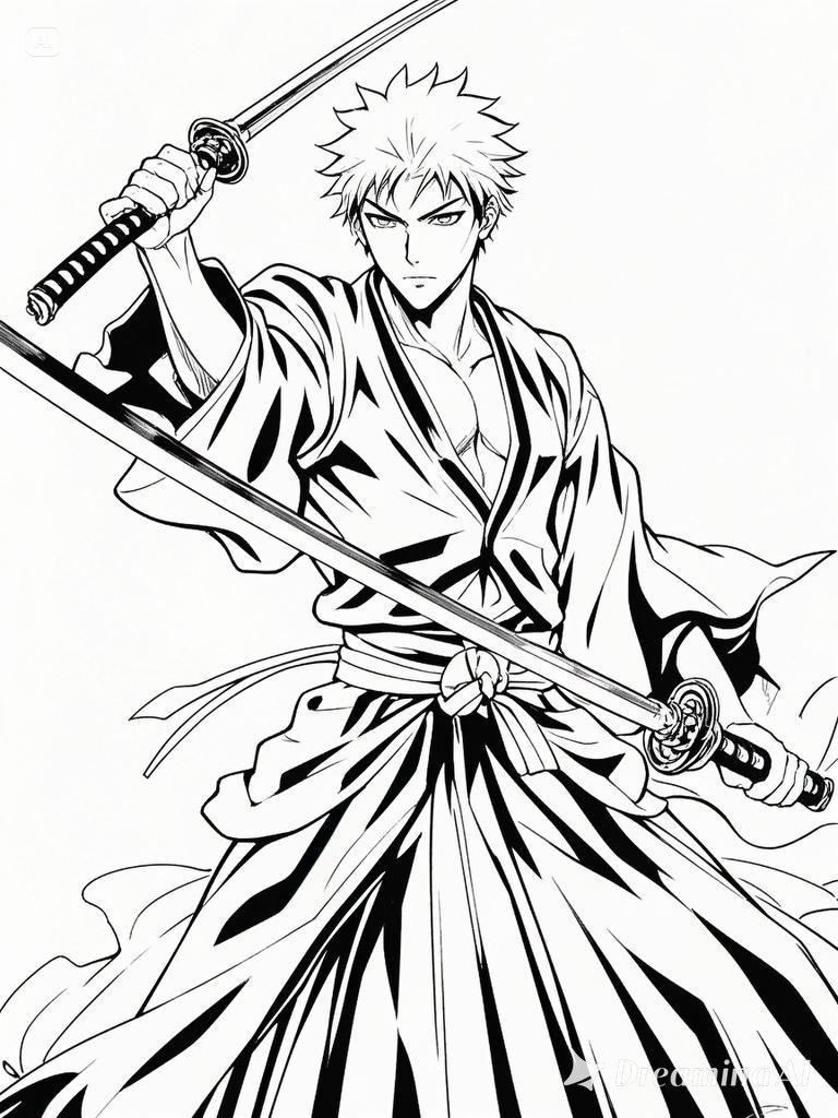 Bleach Collection Coloring Pages / Coloring Book / Coloring for Kids ...