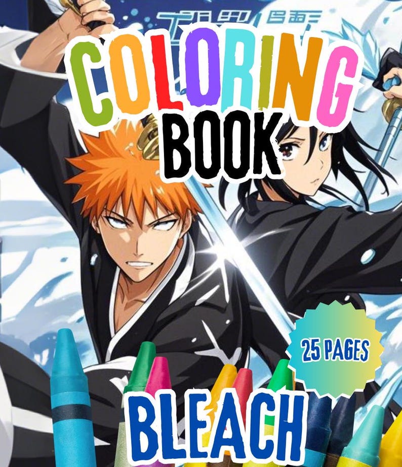 Bleach Collection Coloring Pages / Coloring Book / Coloring for Kids ...