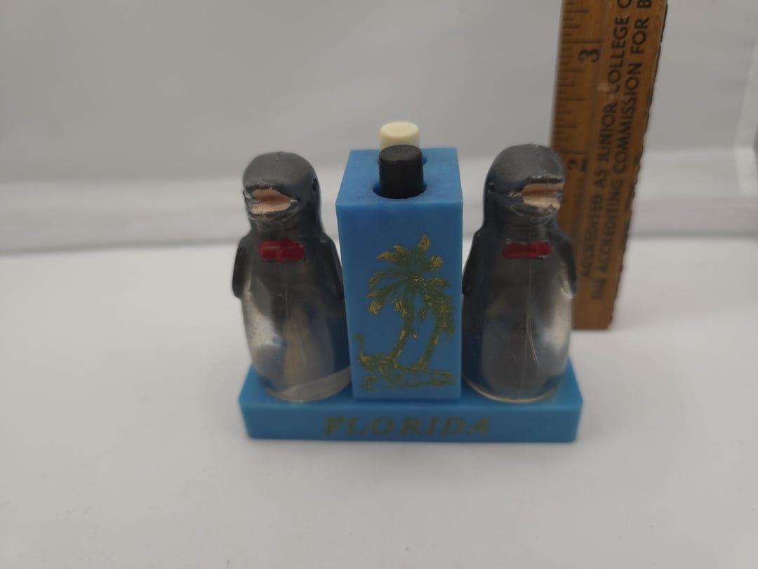 Dolphin Salt and Pepper Set - Etsy