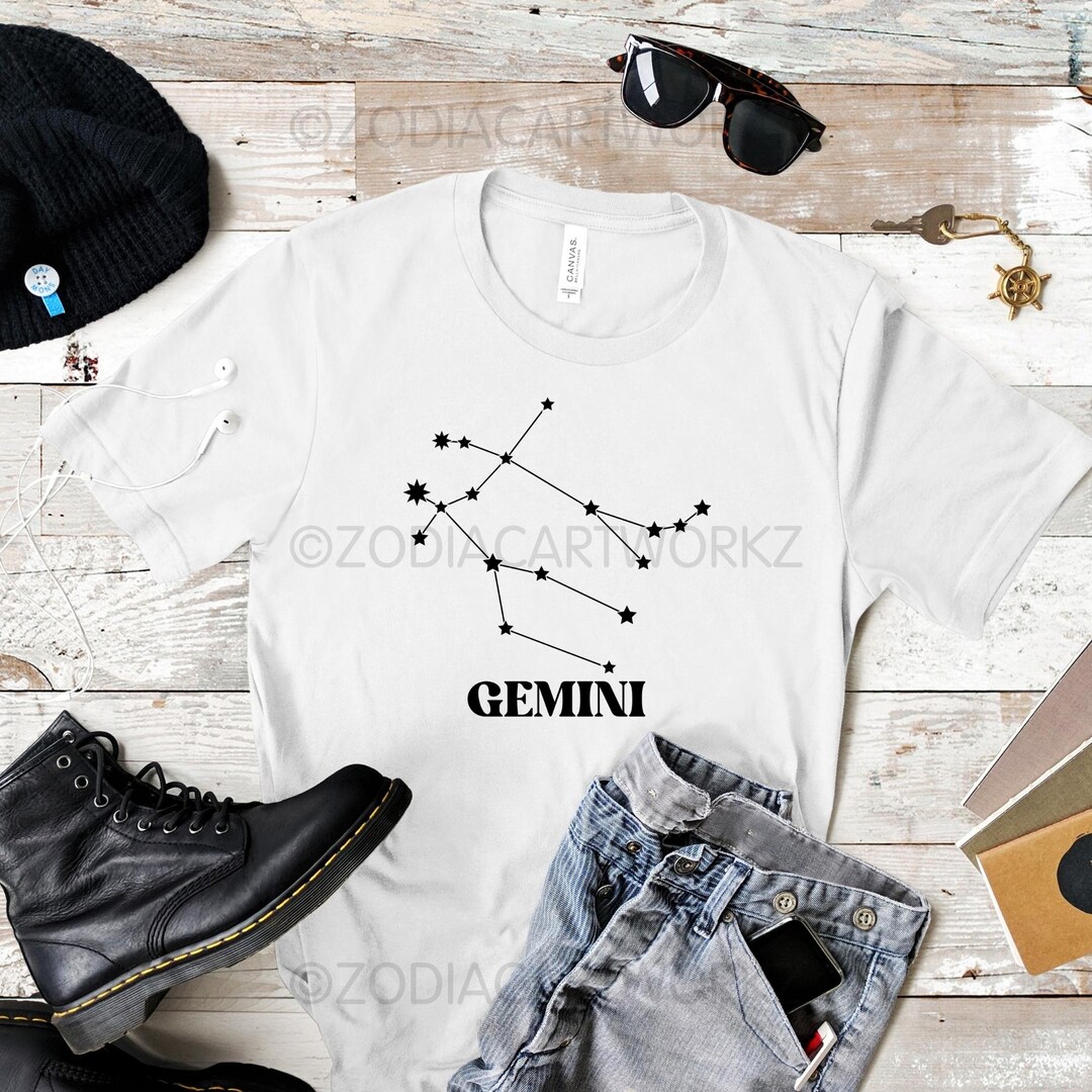 Gemini Star Map SVG | Astrology Digital Downloads - Svg , Png (300 DPI) - Etsy