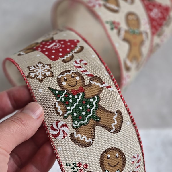Gingerbread Ribbon - Etsy