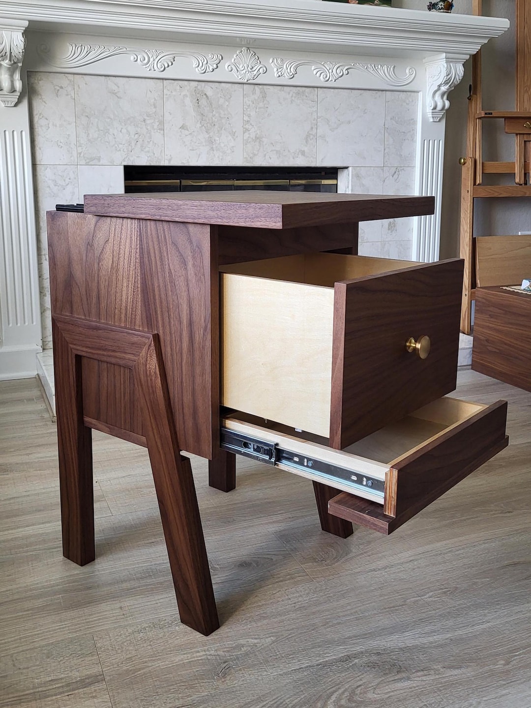 Hidden Compartment Nightstand - Etsy