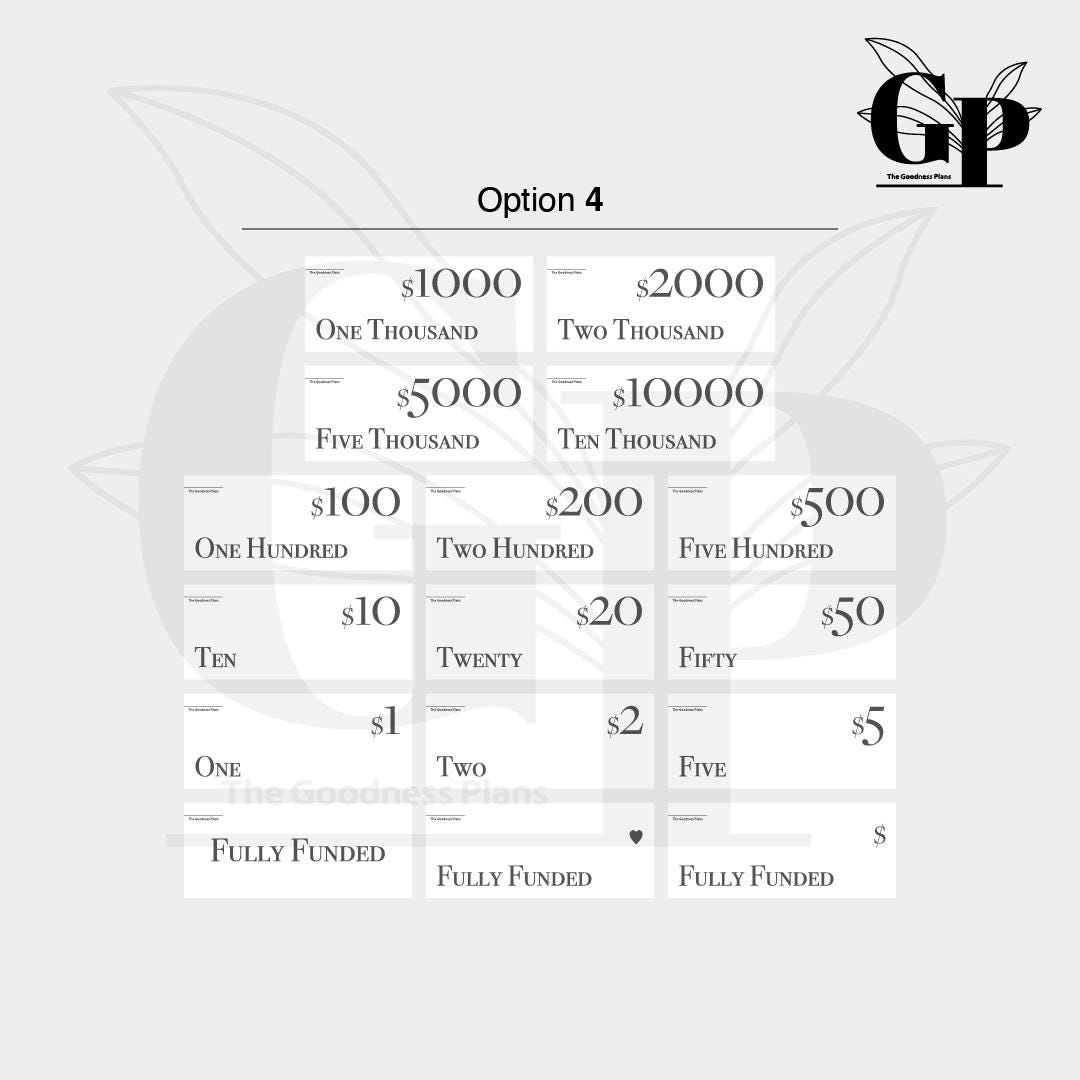 A6 Placeholders | Printable | Option 4 - Etsy