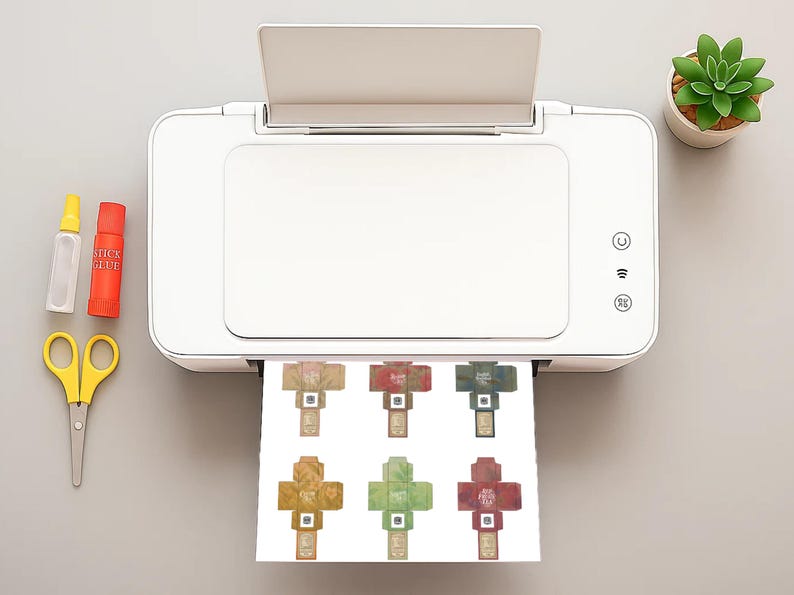Dollhouse Mini Tea Boxes & Tea Bags Printable | Tiny Food Printable ...