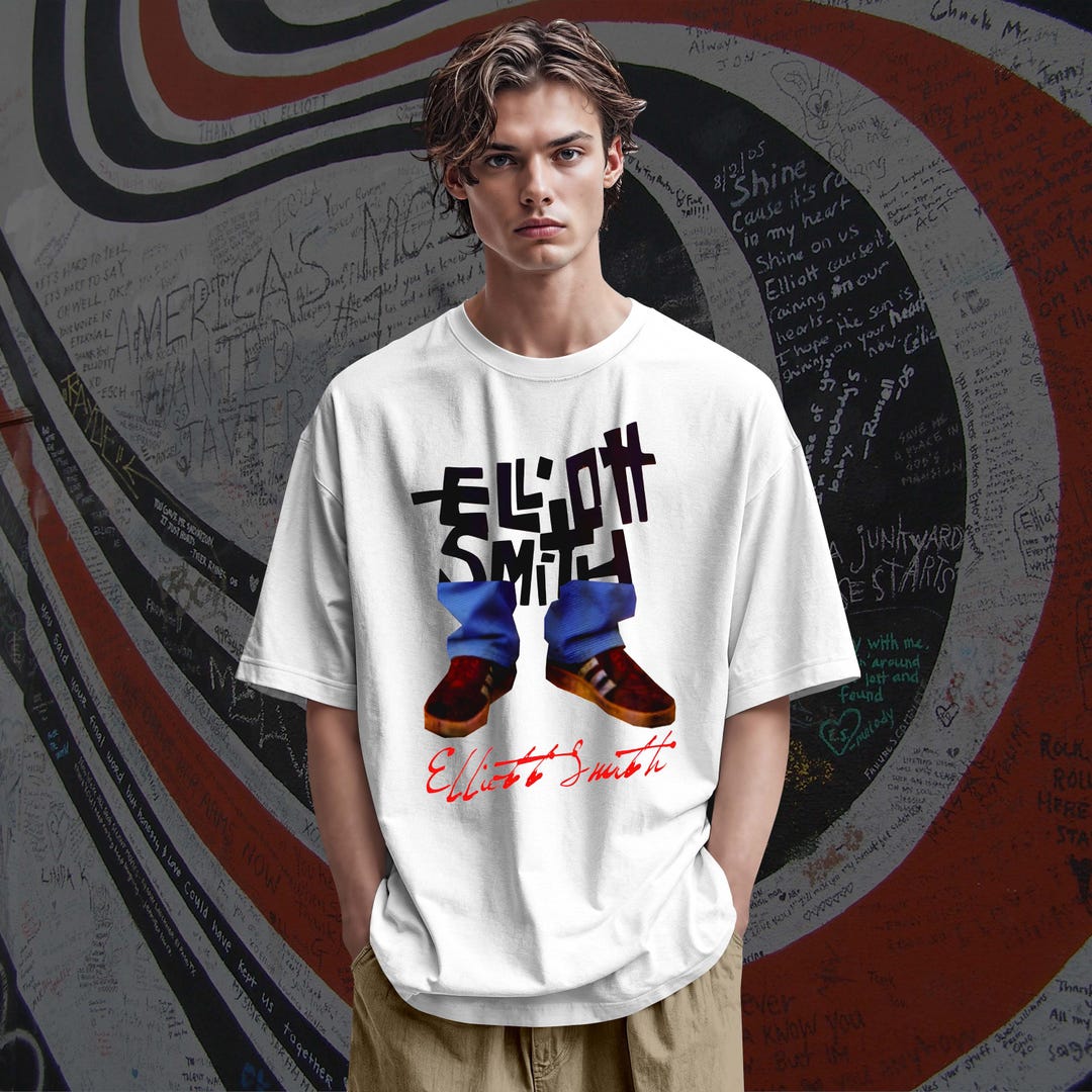 LIMITED Elliott Smith Unisex T-shirts – Indie Folk Merch, Alternative ...