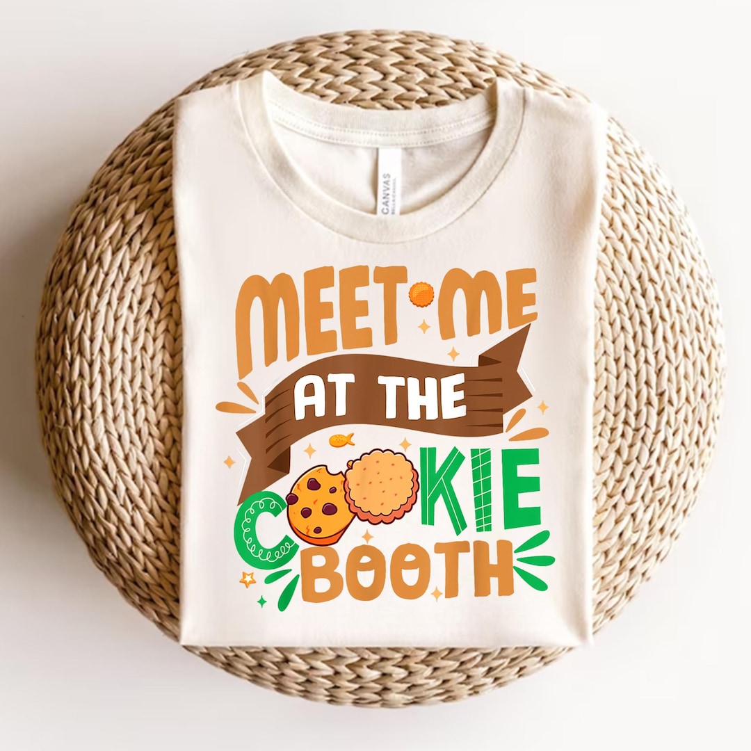 Meet Me at the Cookie Booth Png, Funny Gift for Women, Scout Cookie Png ...