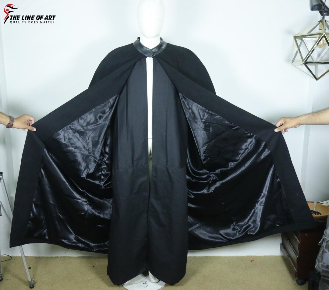 Darth Vader Cosplay Cotton Wool Cape ESB/ROTJ Sith Lord Darth Vader ...