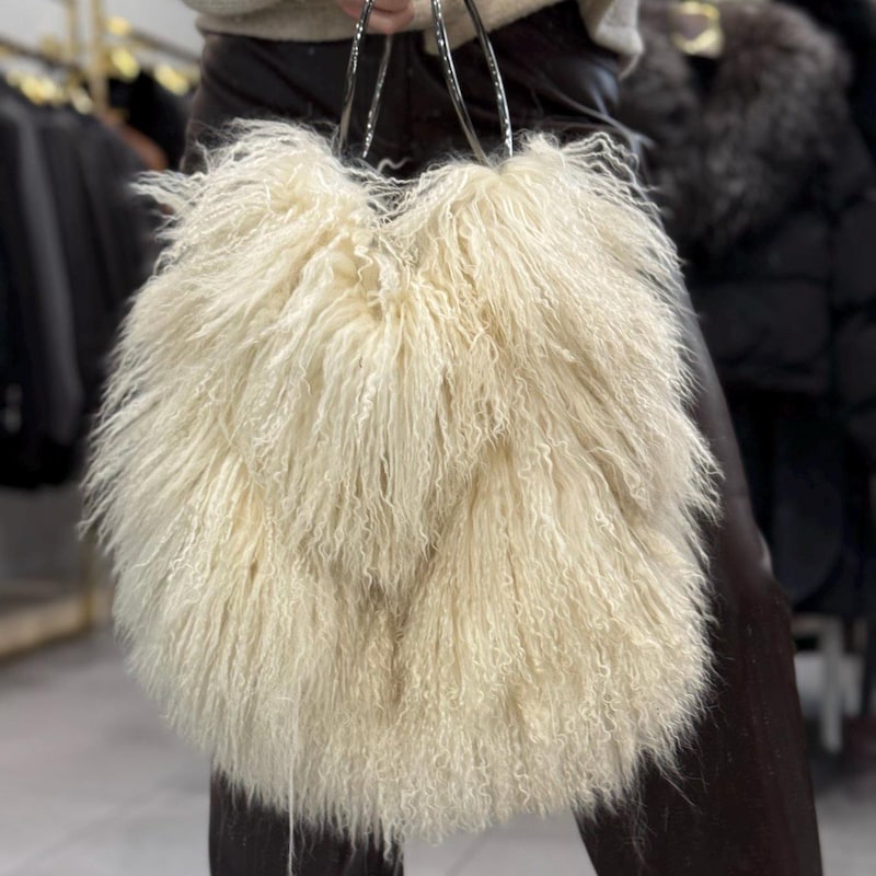 Fur and Fringe Handbags - Etsy