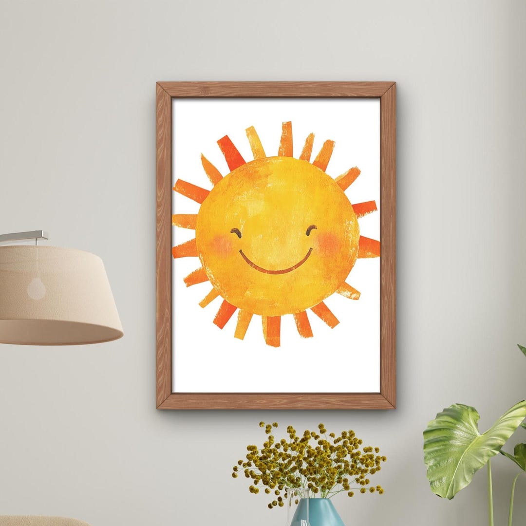 Smiling Sun Sticker Set – 5 Cute Sun Designs | Transparent PNG + Clean ...