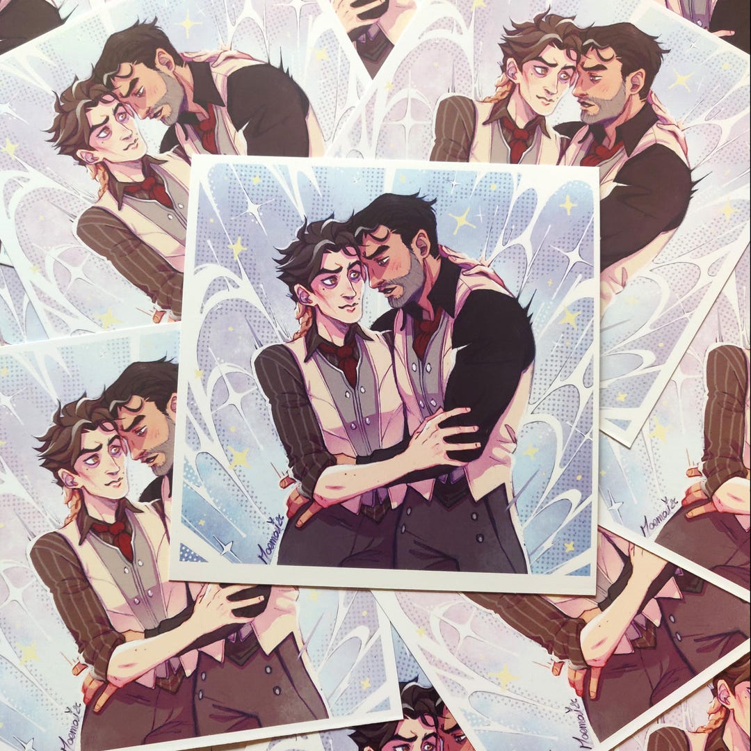 Fanart Square 15x15cm - Arcane - Etsy