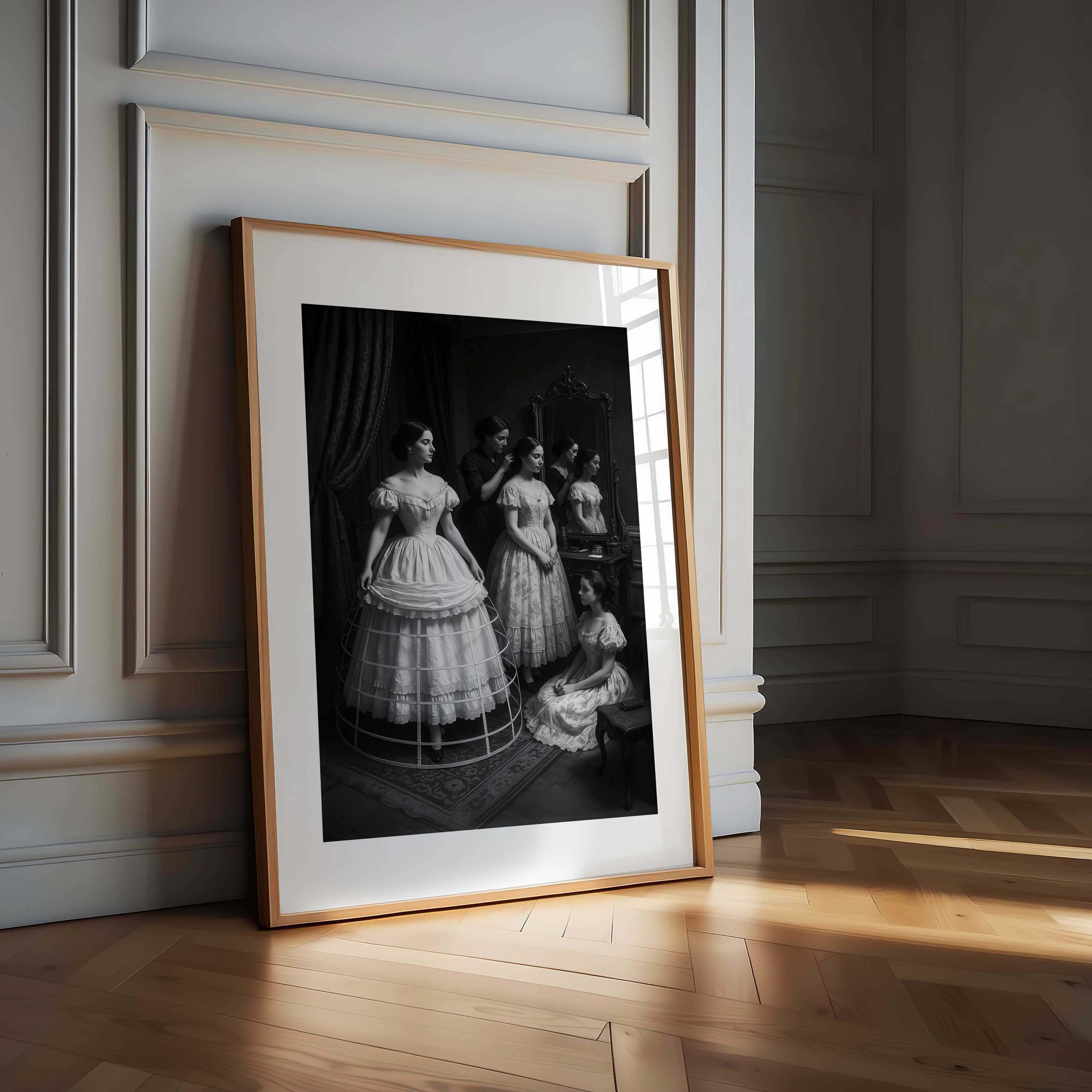 Period Drama Historic Gown Retro Style Dressing up Vintage Look Regal ...