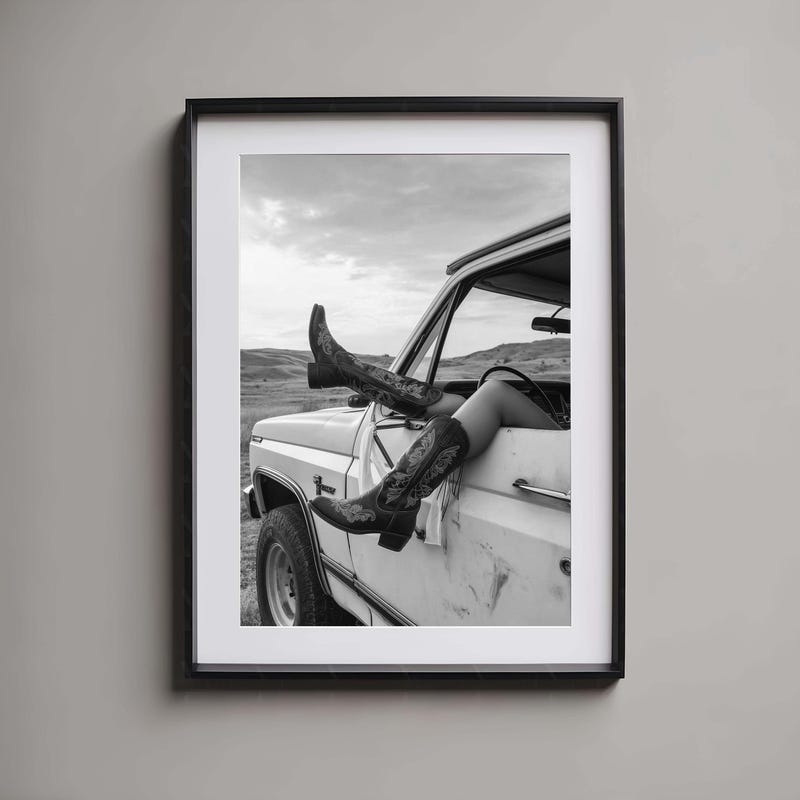 Country Western Chic Prints - Etsy