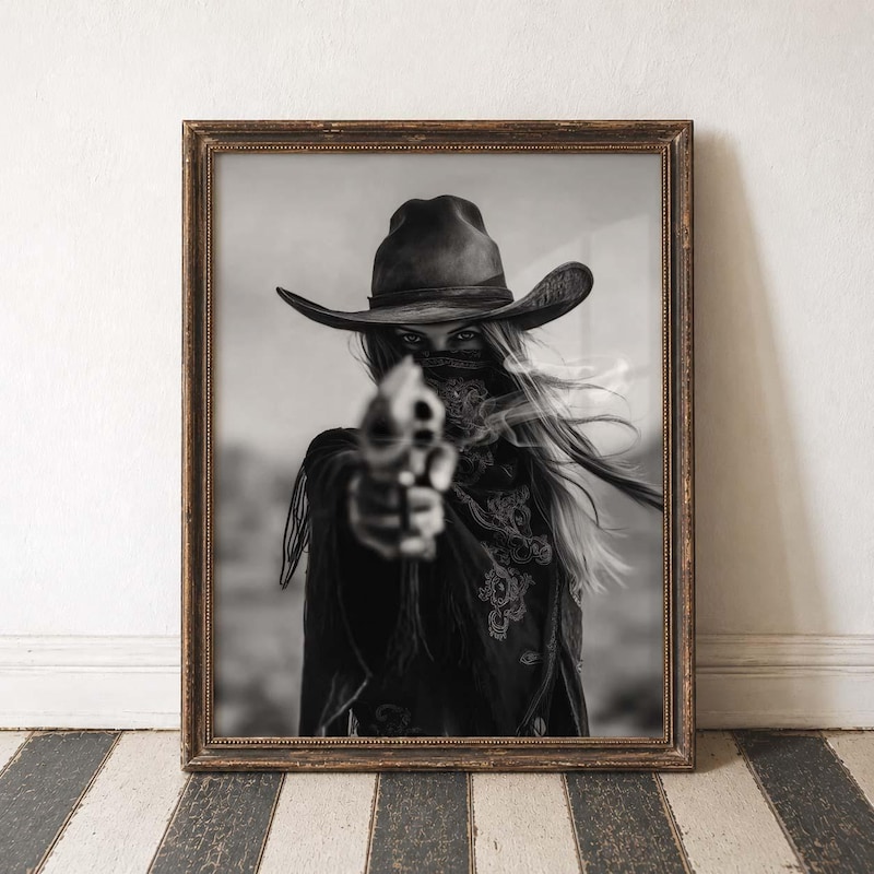 Western Outlaw Prints - Etsy
