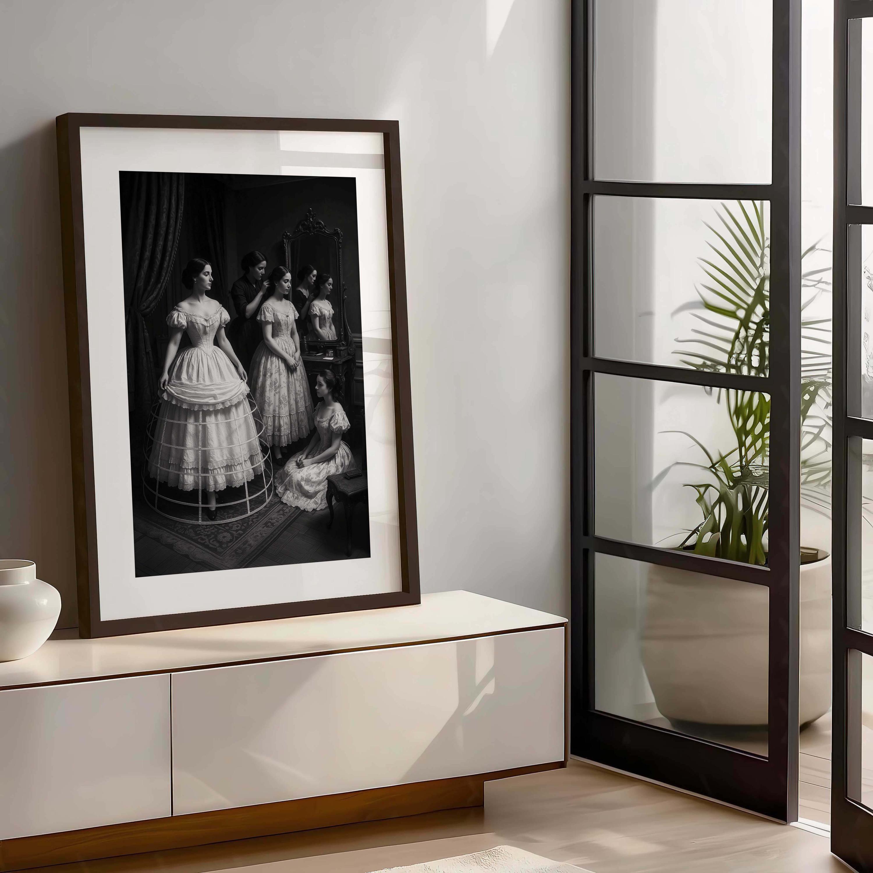 Period Drama Historic Gown Retro Style Dressing up Vintage Look Regal ...