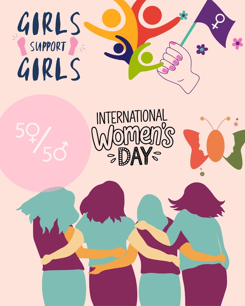 Celebrate International Women's Day 2025 With Vibrant Art Featuring ...