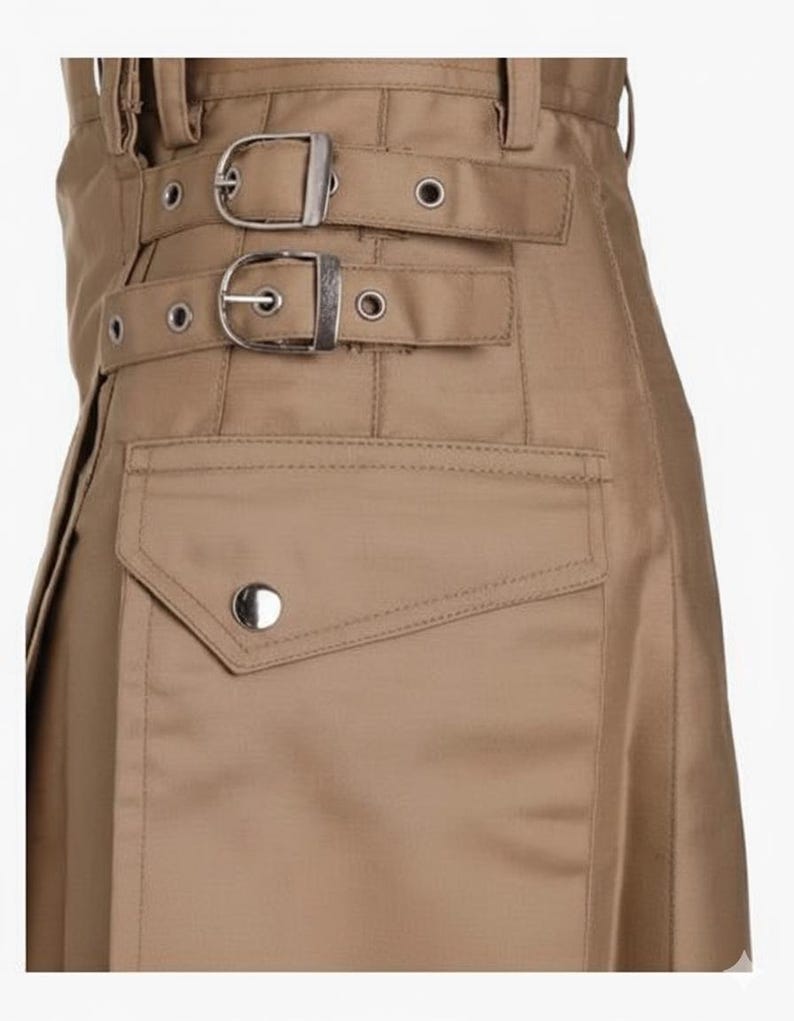 Women's Tactical Utility Kilt Scottish Ripstop Cotton Heavy Duty Ladies ...
