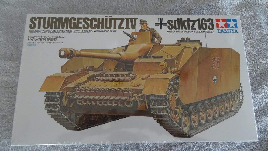 TAMIYA 1/35 STRUMGESCHUTZ IV Sdkfz 163 German Tank Kit - Etsy