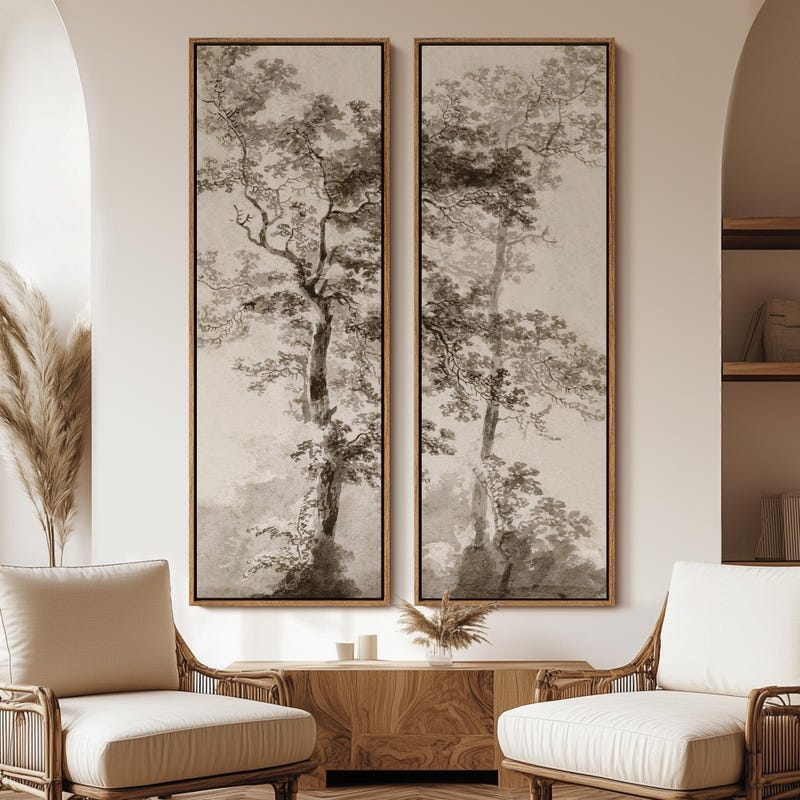 Large Asian Wall Panels - Etsy