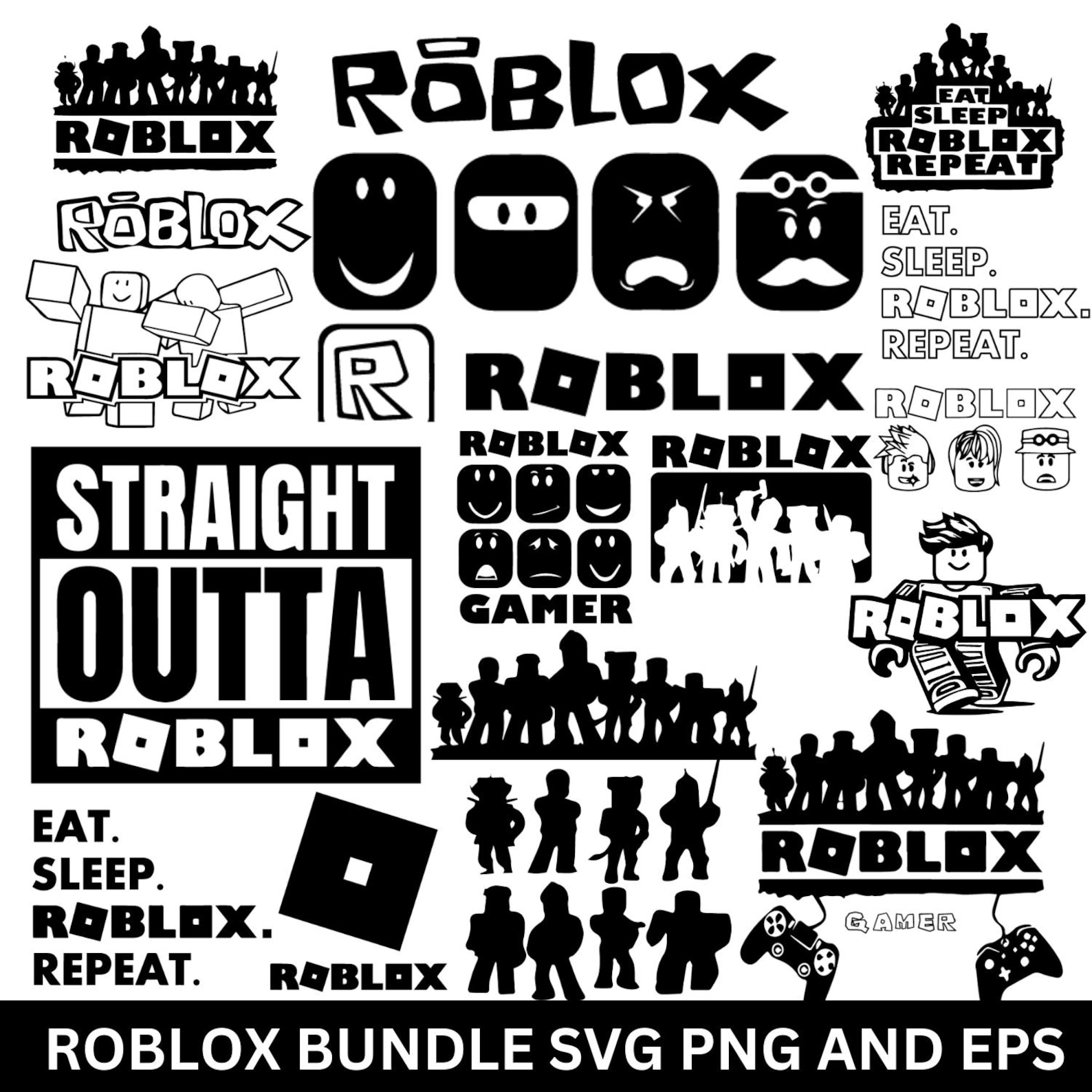 Roblox Svg Bundle,roblox Png,roblox Digital Download Image,roblox ...
