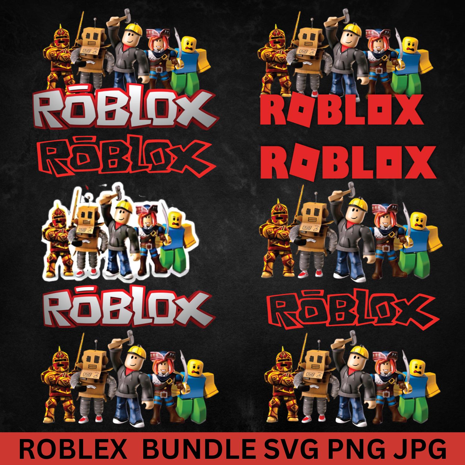 Roblox Svg Bundle,roblox Font,roblox Digital Download Image,roblox ...