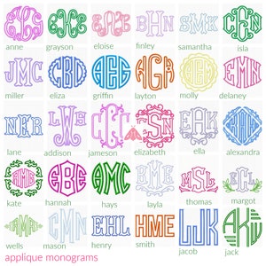Custom Designed Monogram Pillow Cover - Etsy
