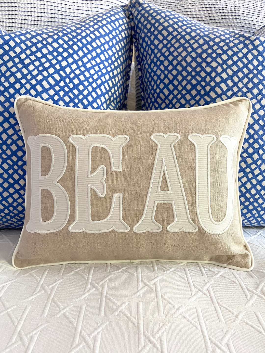 Custom Name Nursery Pillow Cover - Etsy