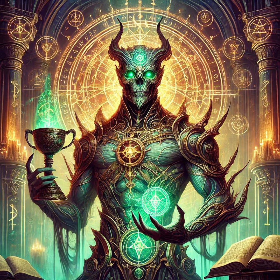 Ritual With Demon President Haagenti - Etsy