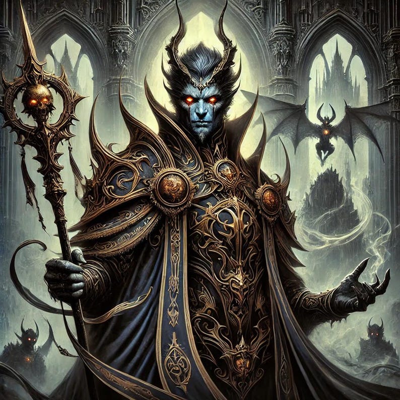 Christmas Sale 2025 1+1 FREE: Blood Ritual With Demon Duke/count Murmur ...