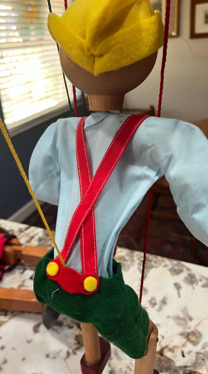 Wooden Pinocchio Marionette Puppet - Etsy