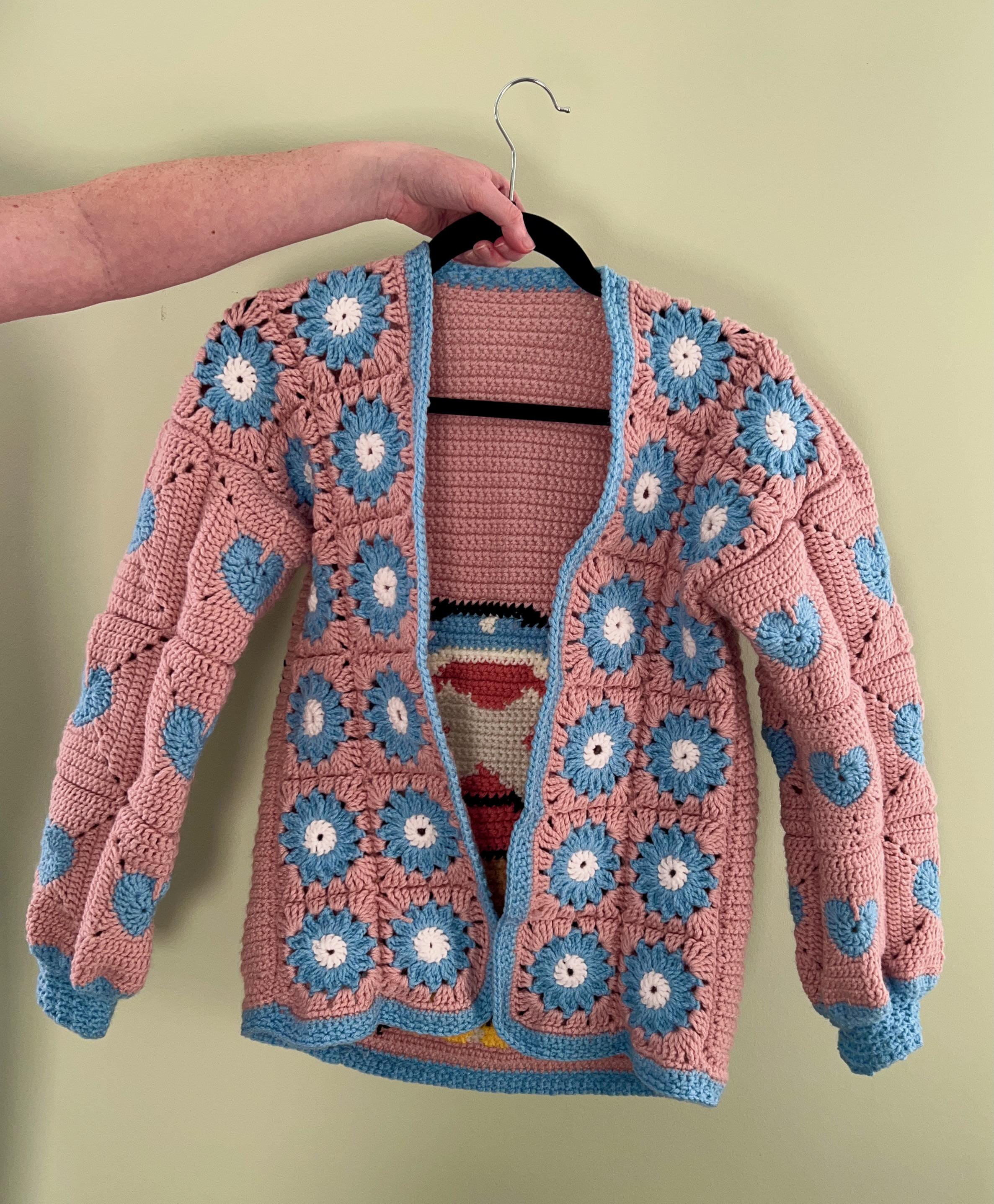 Chopper Crochet Sweater Pattern - Etsy