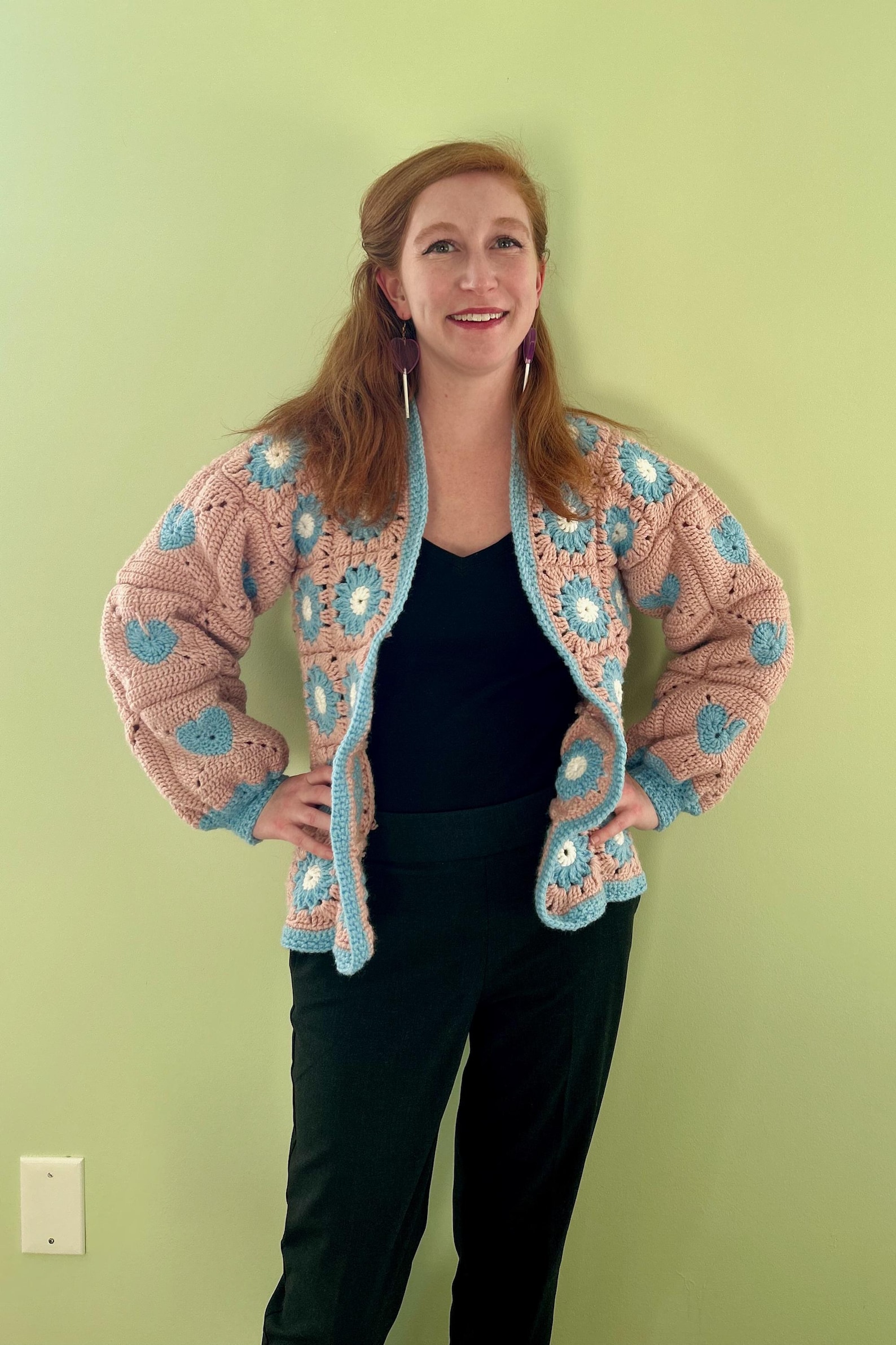 Chopper Crochet Sweater Pattern - Etsy