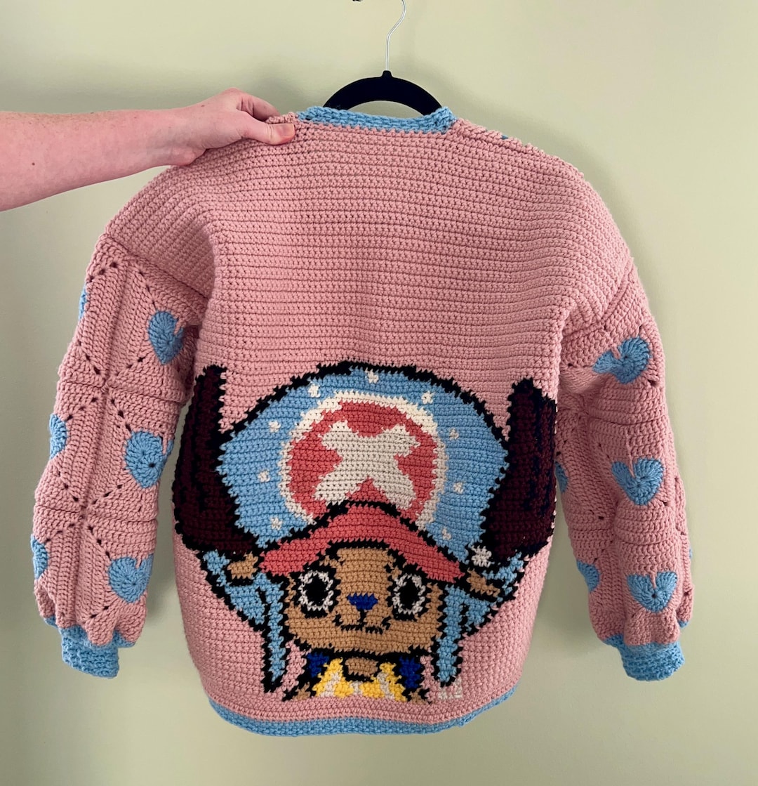 Chopper Crochet Sweater Pattern - Etsy