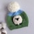 Name Tag ONLY Custom Wording Hand Embroidered Stitched Baby Hats Tags ...