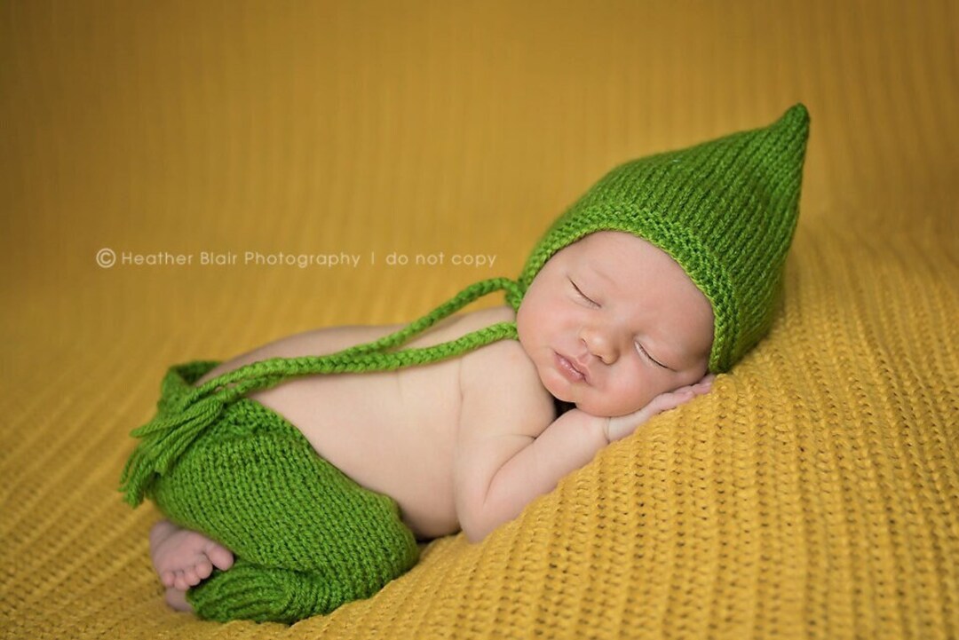 Newborn Gnome Photo Outfit, Newborn Photo Prop,gnome Woodland Knit ...