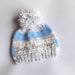 Name Tag ONLY Custom Wording Hand Embroidered Stitched Baby Hats Tags ...