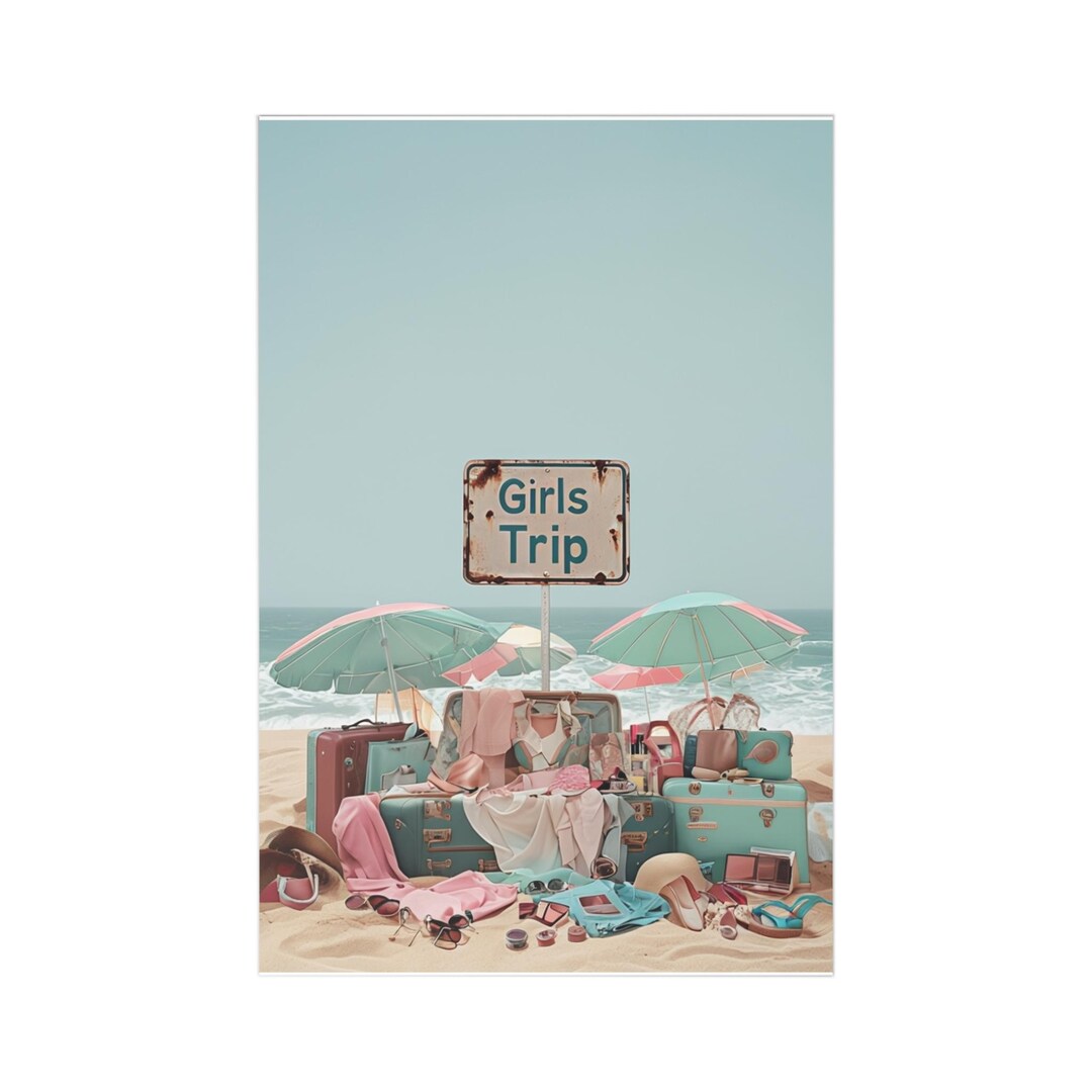 Girls Trip Postcards Set, Colorful Travel Memories, Perfect for Friends ...