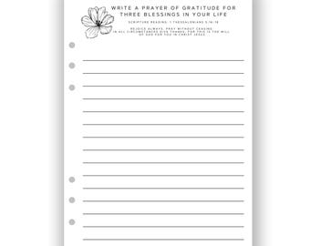 Priorities, Journaling Page, Christian Planner, Catholic Planner Insert ...
