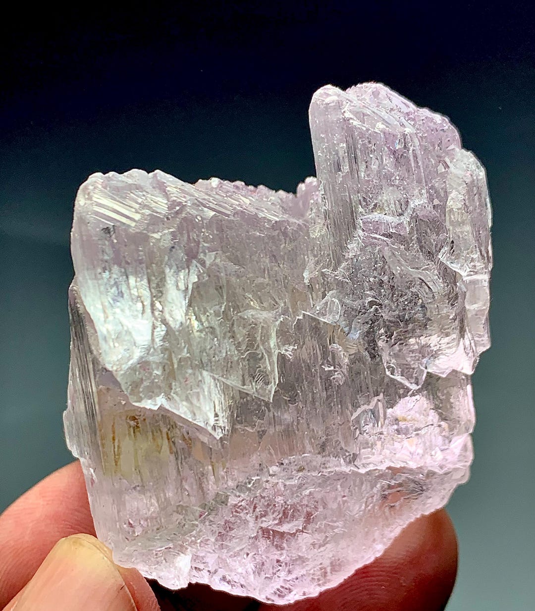 489 Carat Bi-color Kunzite Crystal - Afghanistan Origin - Etsy