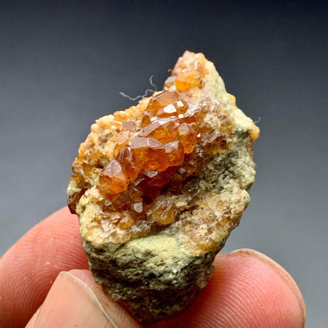 72 Carat’s Terminated Garnet Crystals Bunch Specimen From Afganistan - Etsy