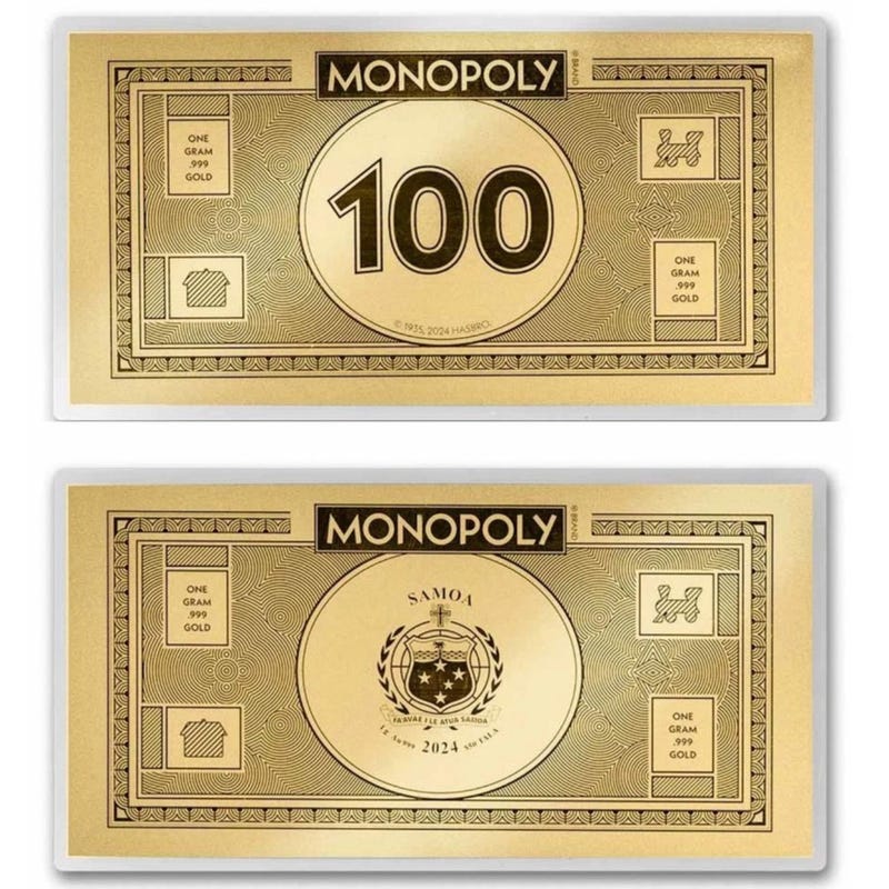 Monopoly 100 Dollar - Etsy