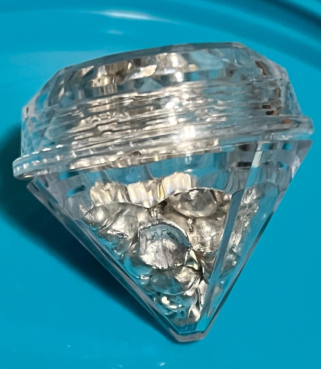 20 Grams Pure Silver Shot (.999 Fine) Bullion • Unique Diamond Shape ...