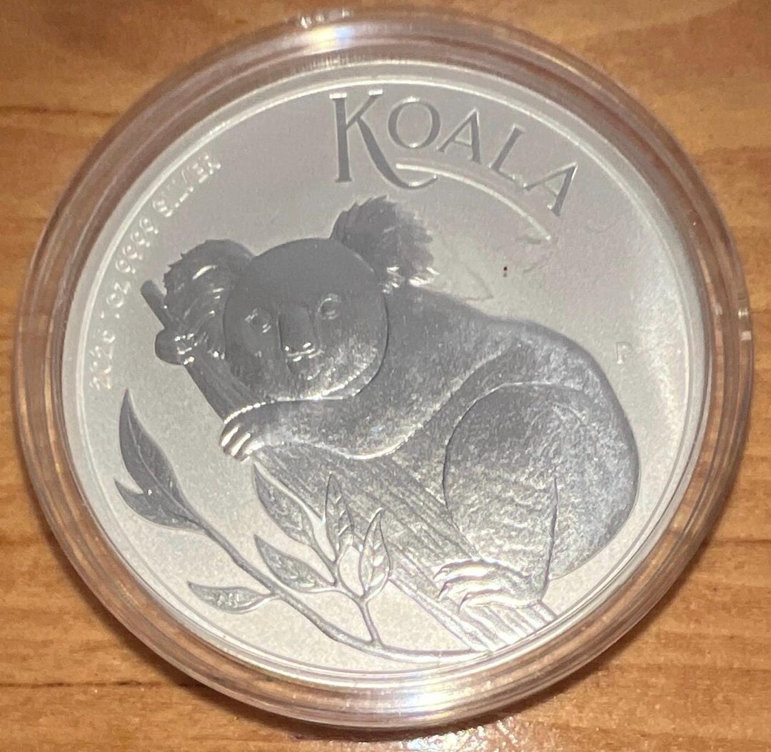 2025 Australia King Charles, Silver Koala Coin • 1 Oz Pure Silver Round ...