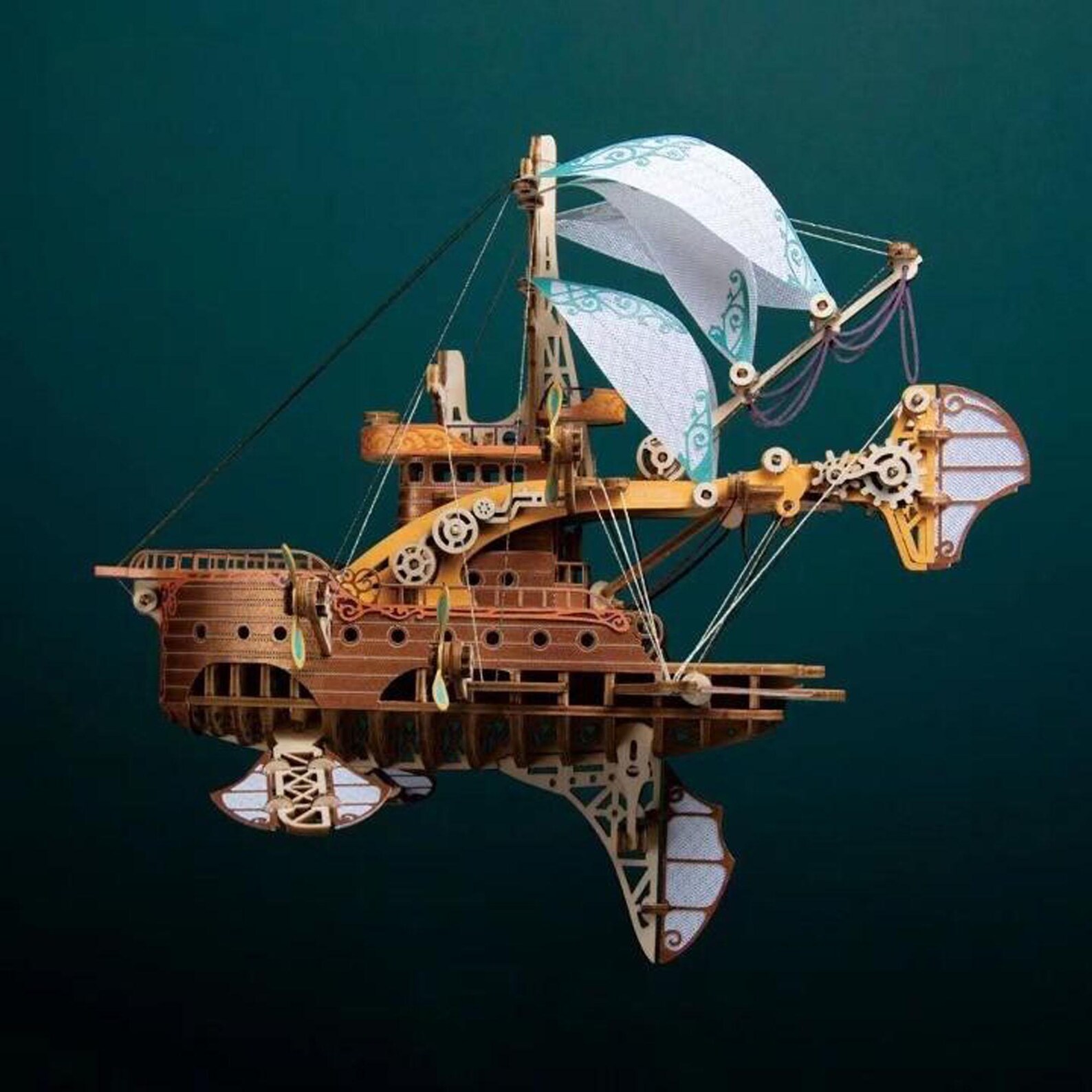 Handcraft Model Ship Wooden - 3D Wooden Puzzle Kits - Wooden Model Kit ...