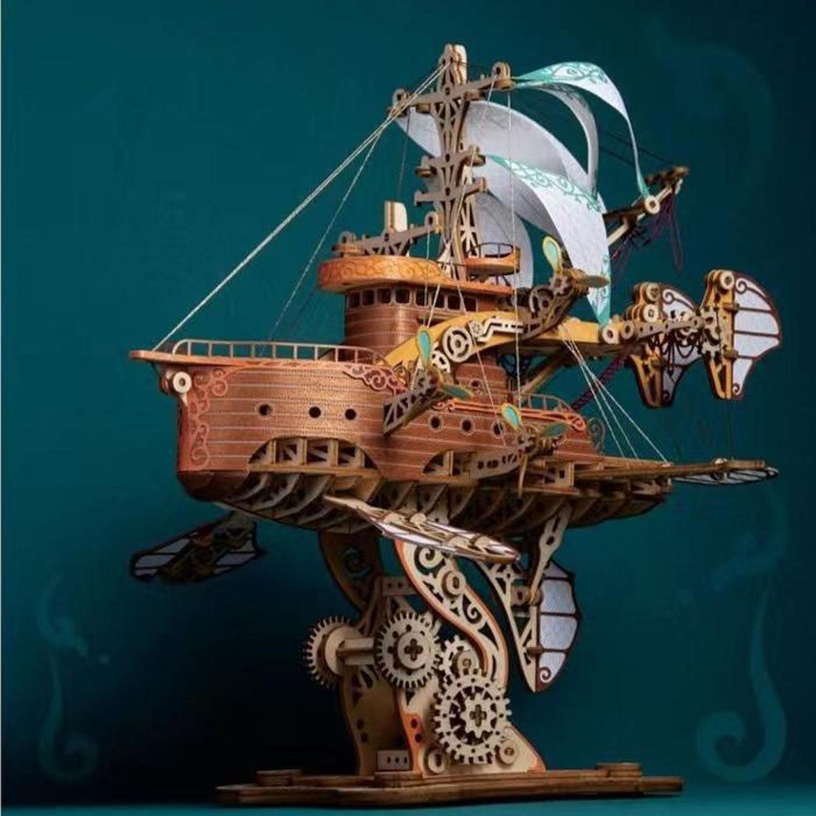 Handcraft Model Ship Wooden - 3D Wooden Puzzle Kits - Wooden Model Kit ...
