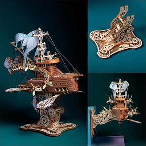 Handcraft Model Ship Wooden - 3D Wooden Puzzle Kits - Wooden Model Kit ...