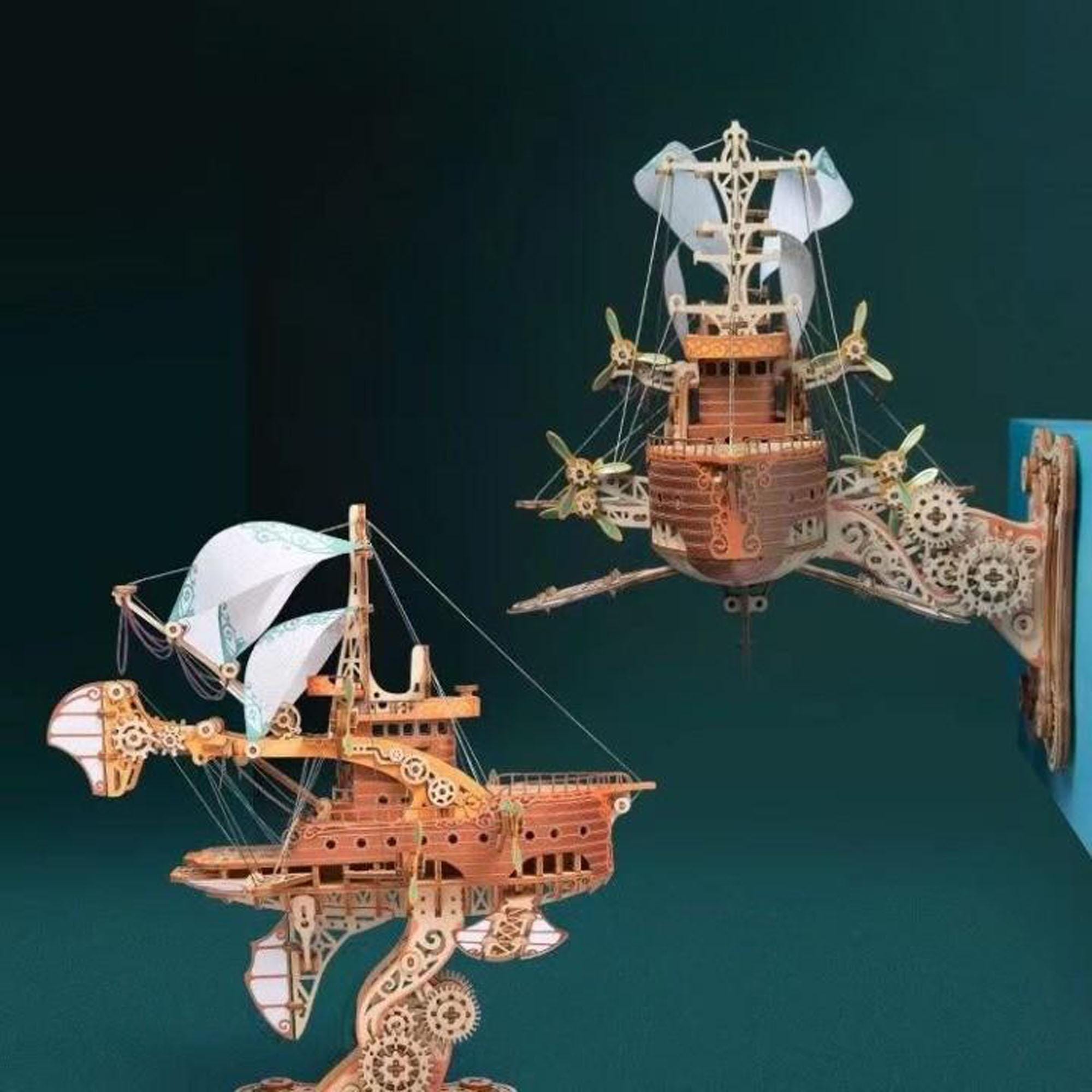 Handcraft Model Ship Wooden - 3D Wooden Puzzle Kits - Wooden Model Kit ...