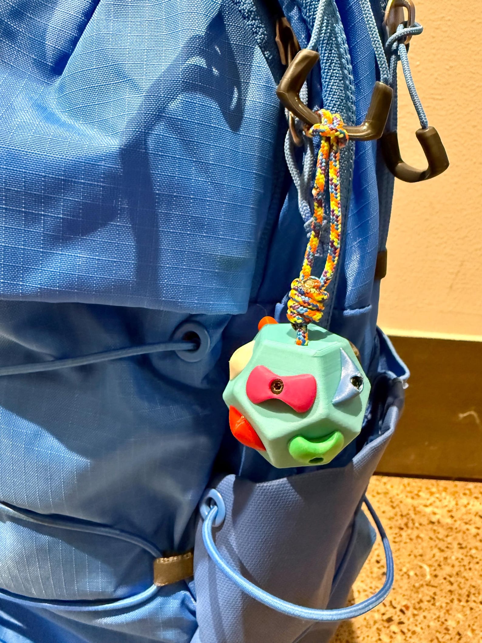Rock Climbing Bouldering Ball Keychain - Etsy